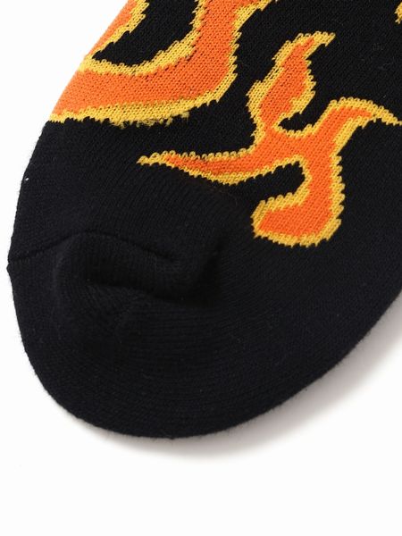 CHALLEGER / FIRE SOCKS - Orange/Black