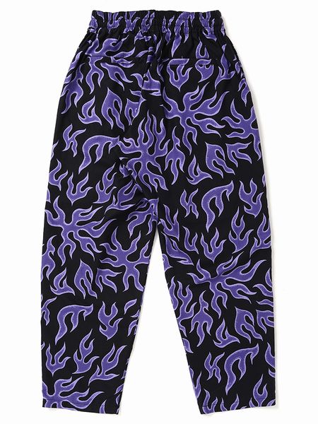 CHALLEGER / FIRE PANTS - Purple/Black