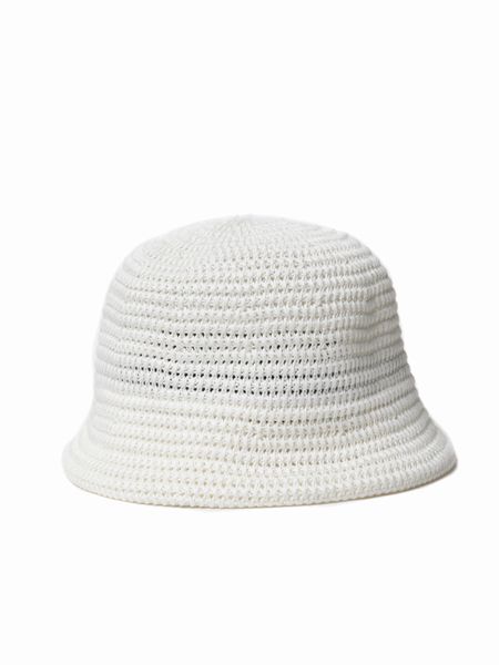 COOTIE PRODUCTIONS / Knit Crusher Hat -White-