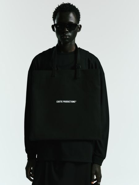 COOTIE PRODUCTIONS / Canvas Tote Bag -Black-