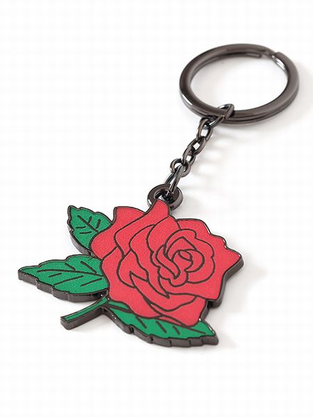 CHALLEGER / ROSE KEY RING -Rose-