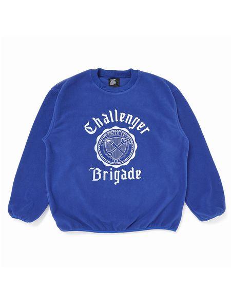 CHALLENGER / COLLEGE C/N FLEECE -Blue-