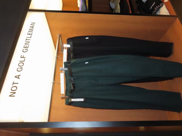 Captains Helm Golf / WOOLLY ADJUSTABLE PANTS -Green-