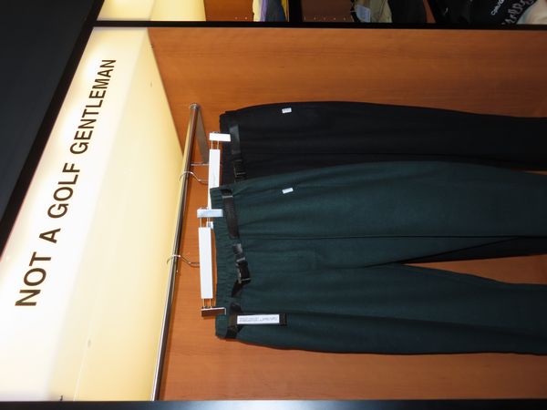 Captains Helm Golf / WOOLLY ADJUSTABLE PANTS -Green-