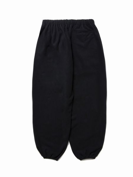 COOTIE PRODUCTIONS / Fleece Wide Easy Pants - Black